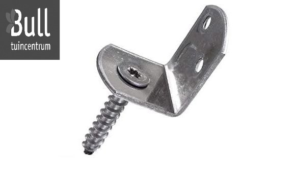 l-beslag rvs h40l35b30mm - Tuincentrum Bull