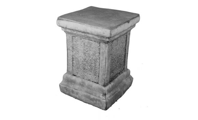 Sokkel, beton, l 28 cm, b 28 cm, h 32 cm - Tuincentrum Bull